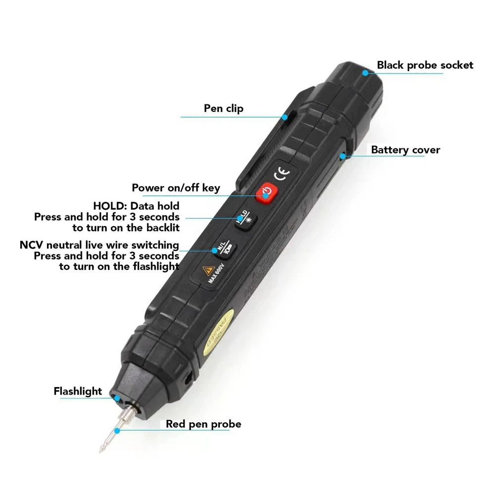 TS20B Pen Type Digital Multimeter Pen Voltage Tester – Buzz Fpv